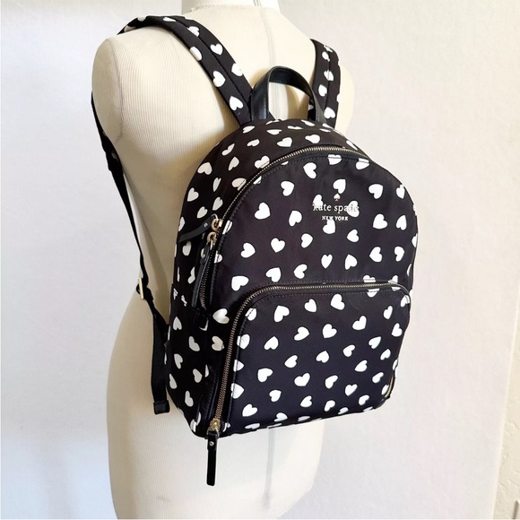 kate spade | Bags | Kate Spade Watson Hearts Hartley Nylon Mini ...